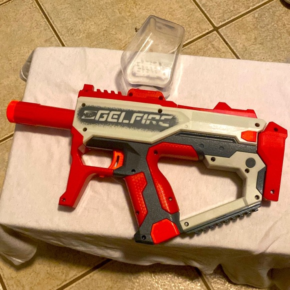 Nerf | Toys | Nerf Gel Fire Blaster Barely Used Please Buy Comes With A ...